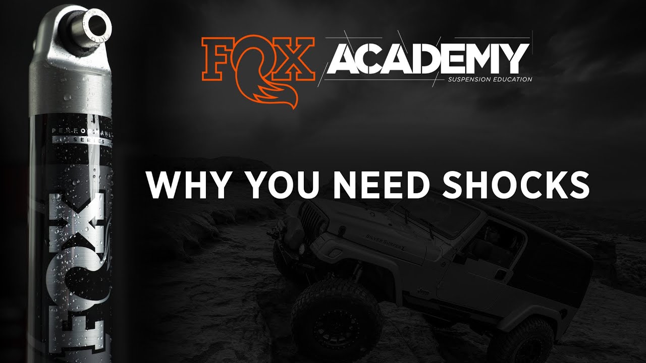 FOX Academy: Why You Need Shocks – RideFOX EU