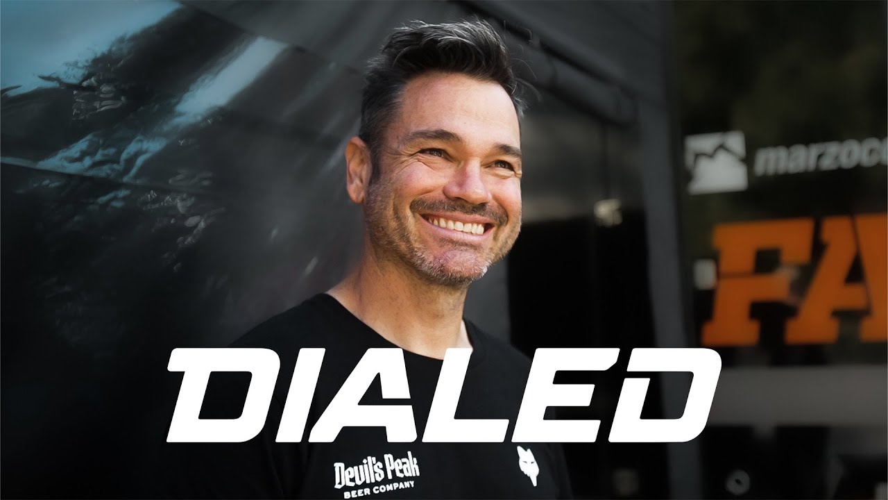 An early pit setup in Les Gets for World Champs – RideFOX EU